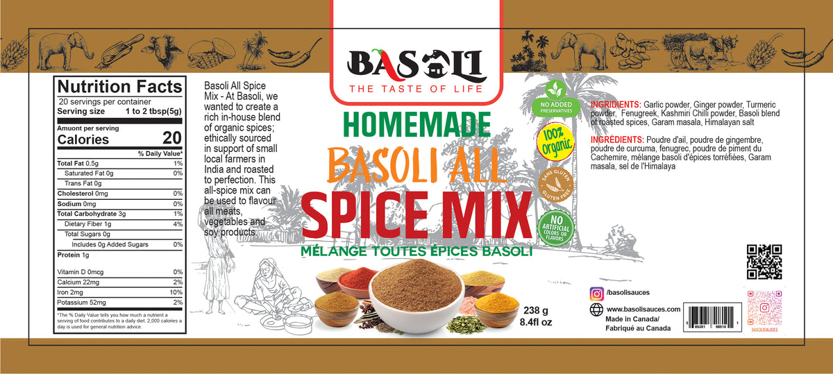 Basoli All-Spice Mix – Basoli Sauces